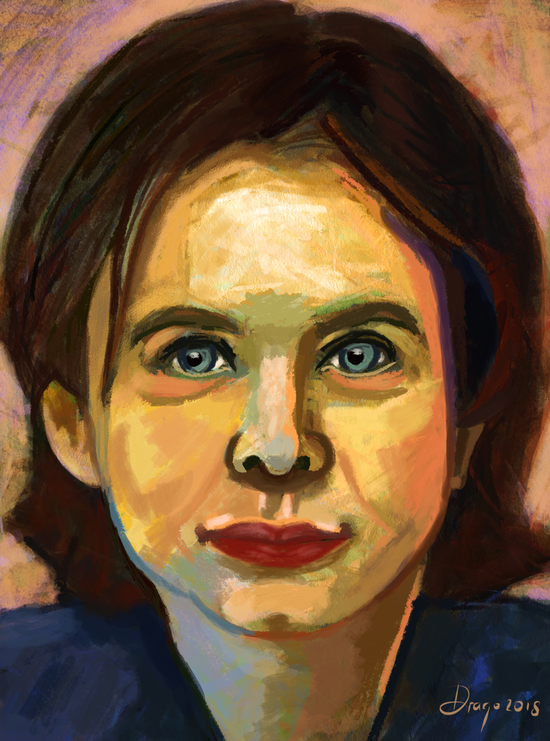 Emily Watson - digital painting
